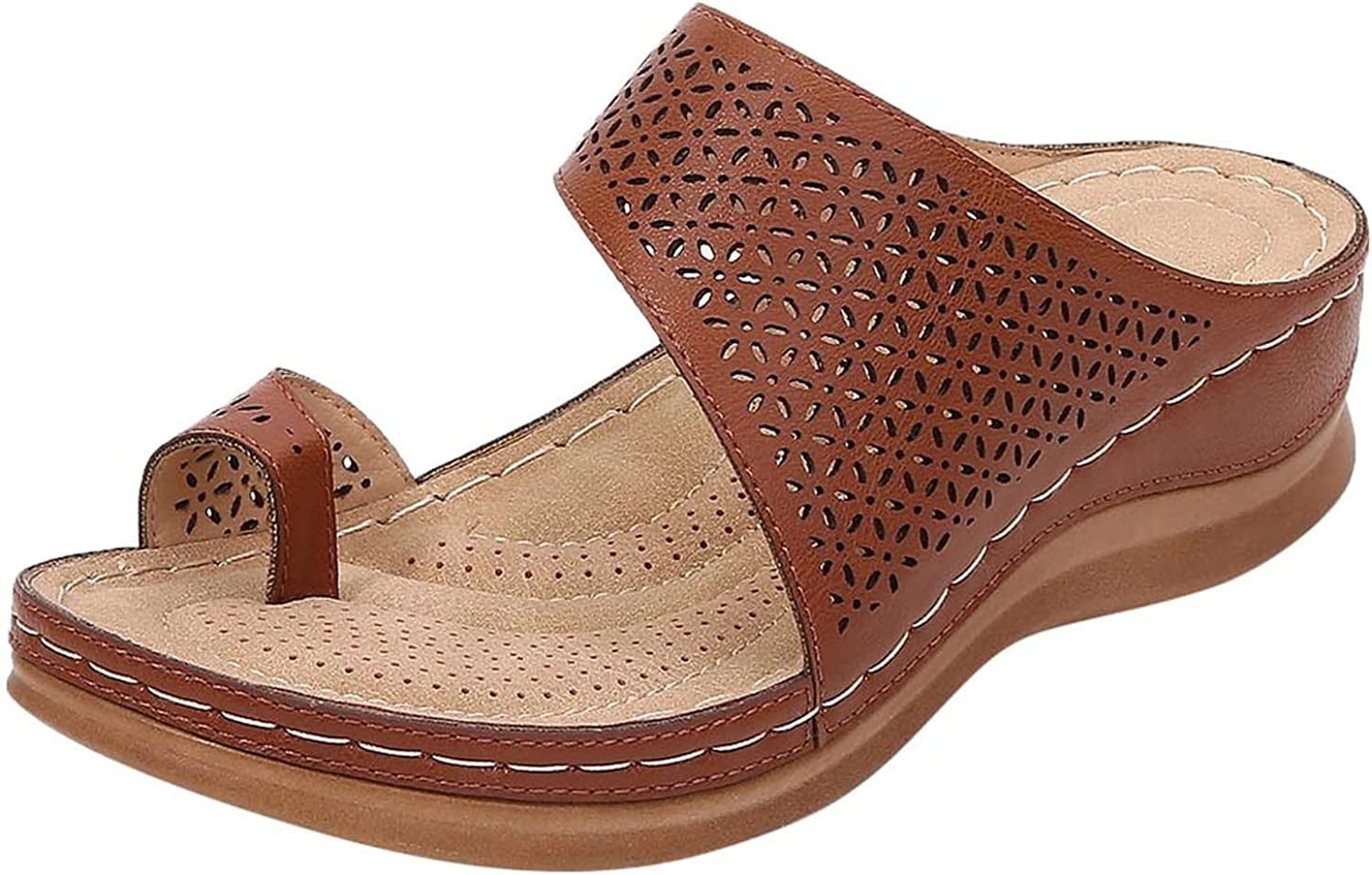 Indoor Slippers for Women Comfortable Anti-Slip Flip Flops for Women ...