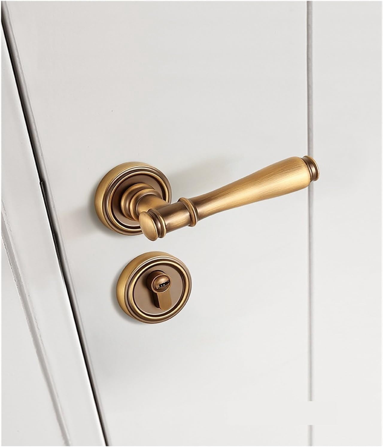 Indoor Split Lock Ancient Simple Wooden Door Lock Bedroom Silent Room ...