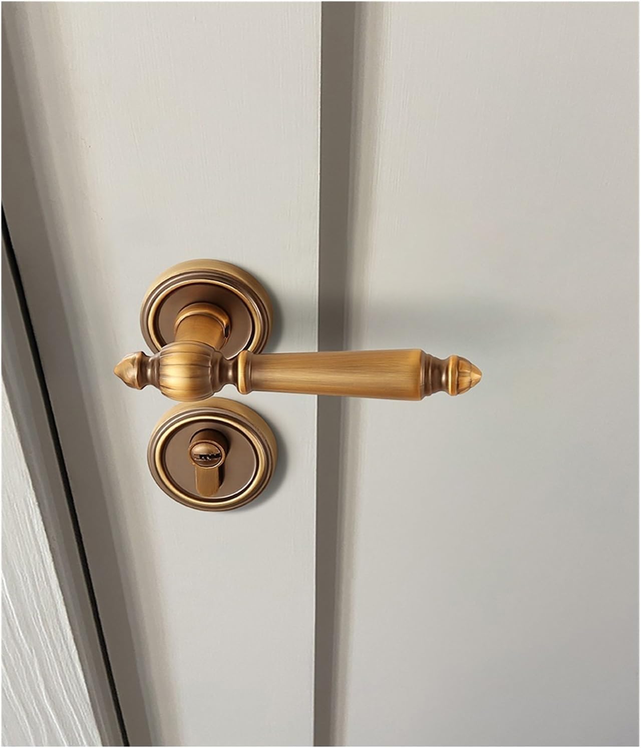 Indoor Split Lock Ancient Simple Wooden Door Lock Bedroom Silent Room ...