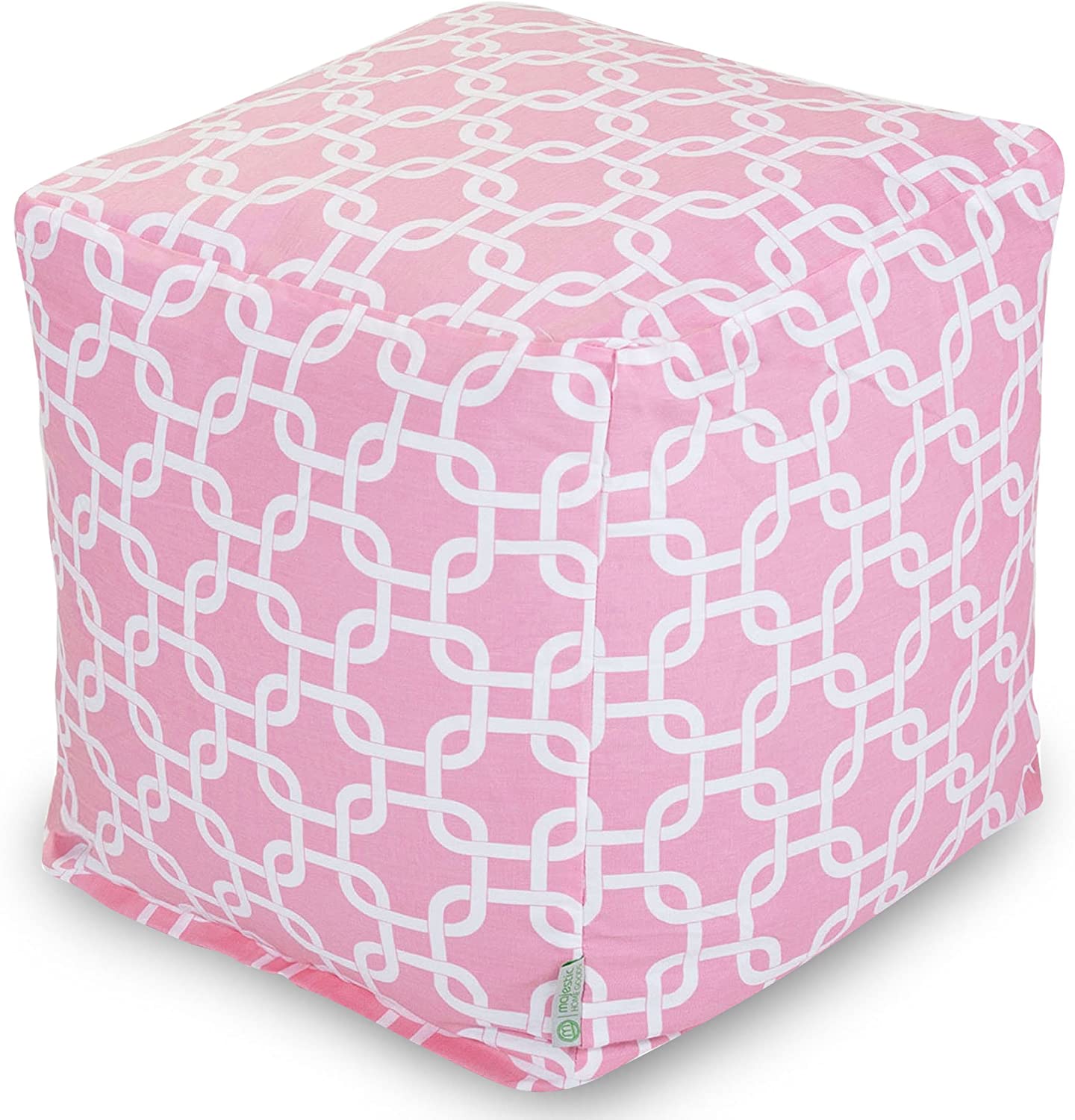 Indoor Stuffed Cube-Bean Bag Floor Foot Rest – Sitting Pouf Chair for ...