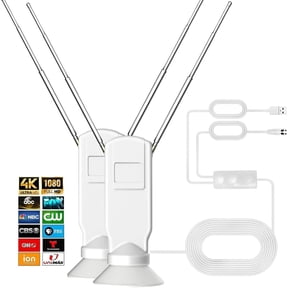 Indoor Rabbit Ear TV Antennas for Clear Digital TV Reception