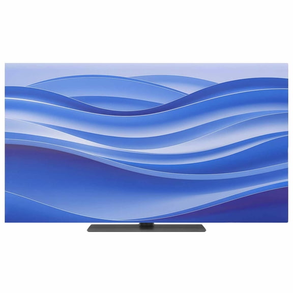 Fall Indoor TV Cover 55 Inch Pumpkin Blue Truck Elastic TV Enclosure ...