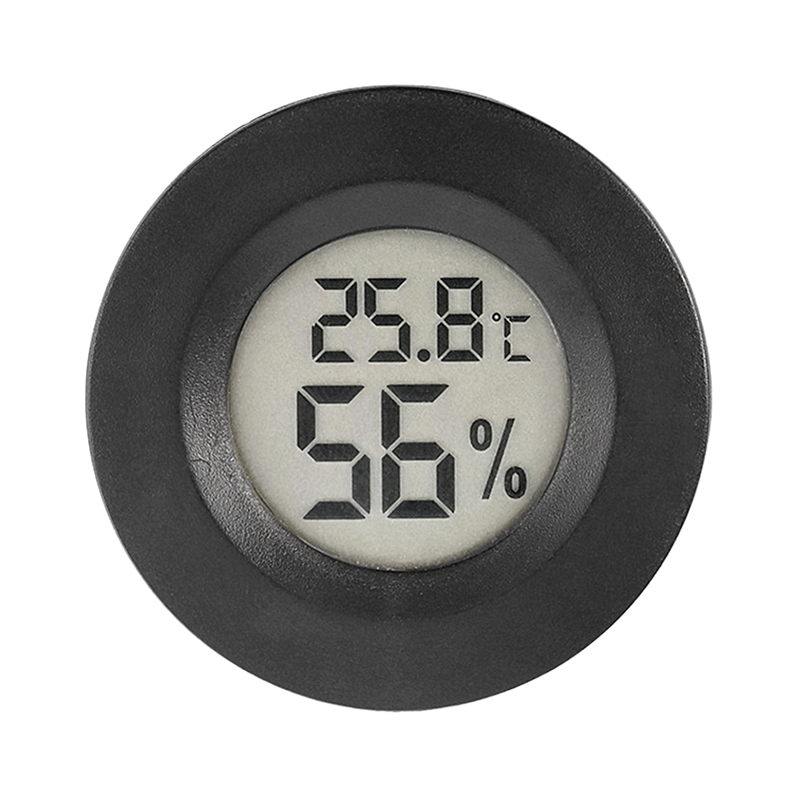 Indoor Temperature Sensor Hygrometer, Round Digital Humidity Gauge ...