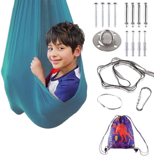 Indoor Therapy Sensory Swing for Kids, Tiff Joy Cuddle Ceiling Special ...