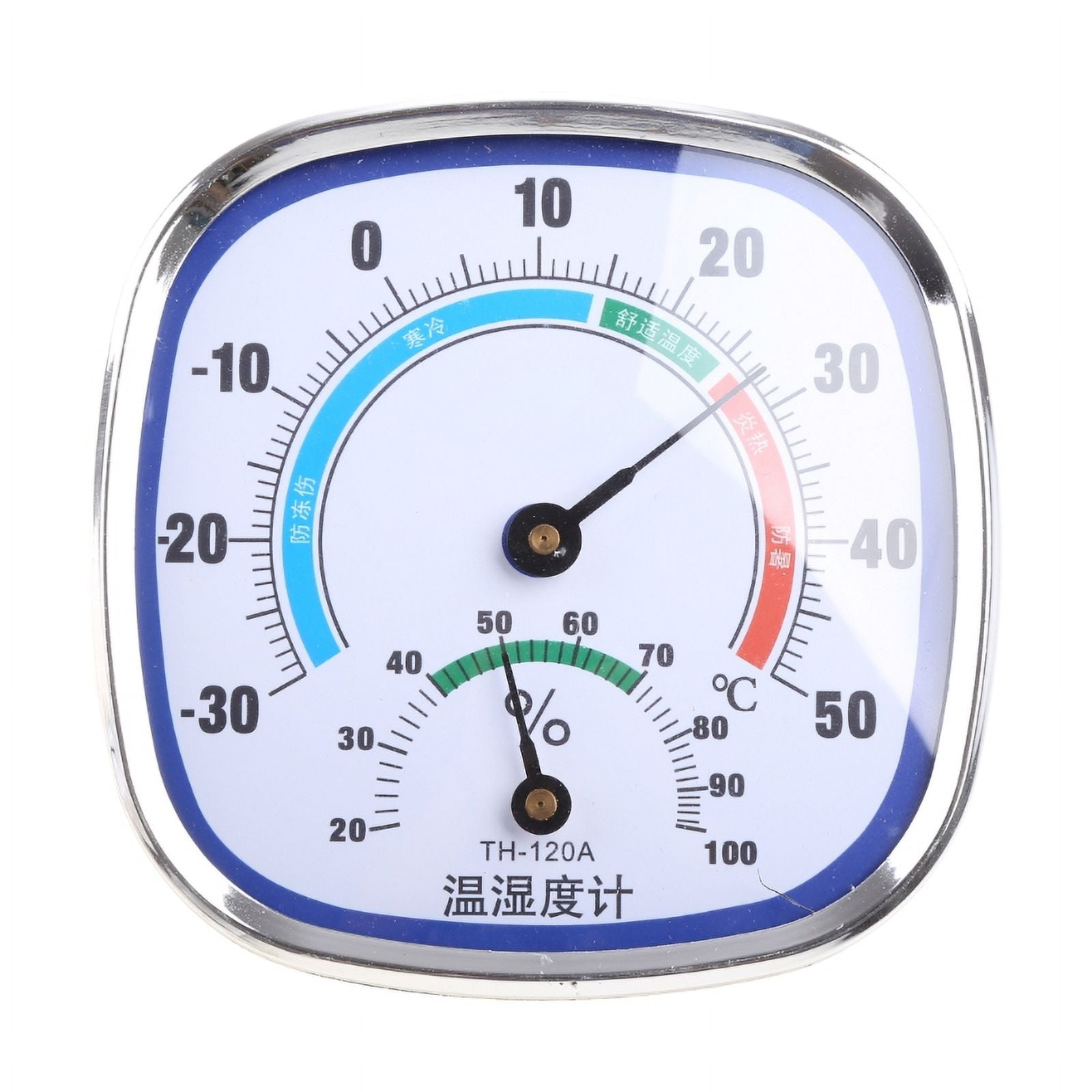 Indoor Thermometer Hygrometer Useful Analog Temperature Humidity ...
