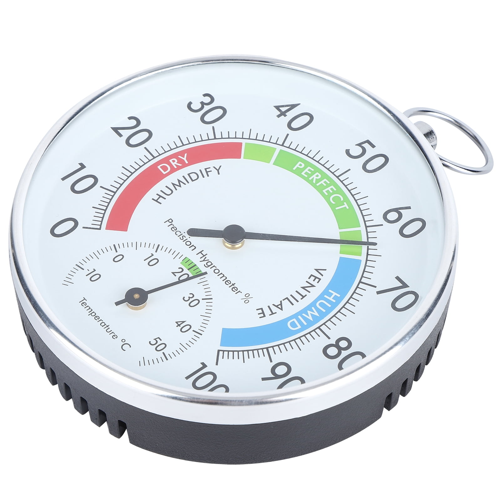 Indoor Thermometer Hygrometer Wall Hanging Temperature Humidity Meter ...