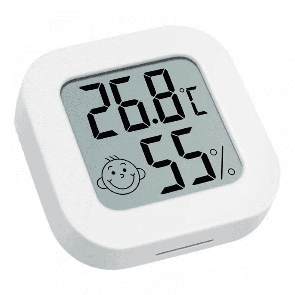Indoor Thermometer Mini Digital LCD Temperature Sensor Humidity Meter ...