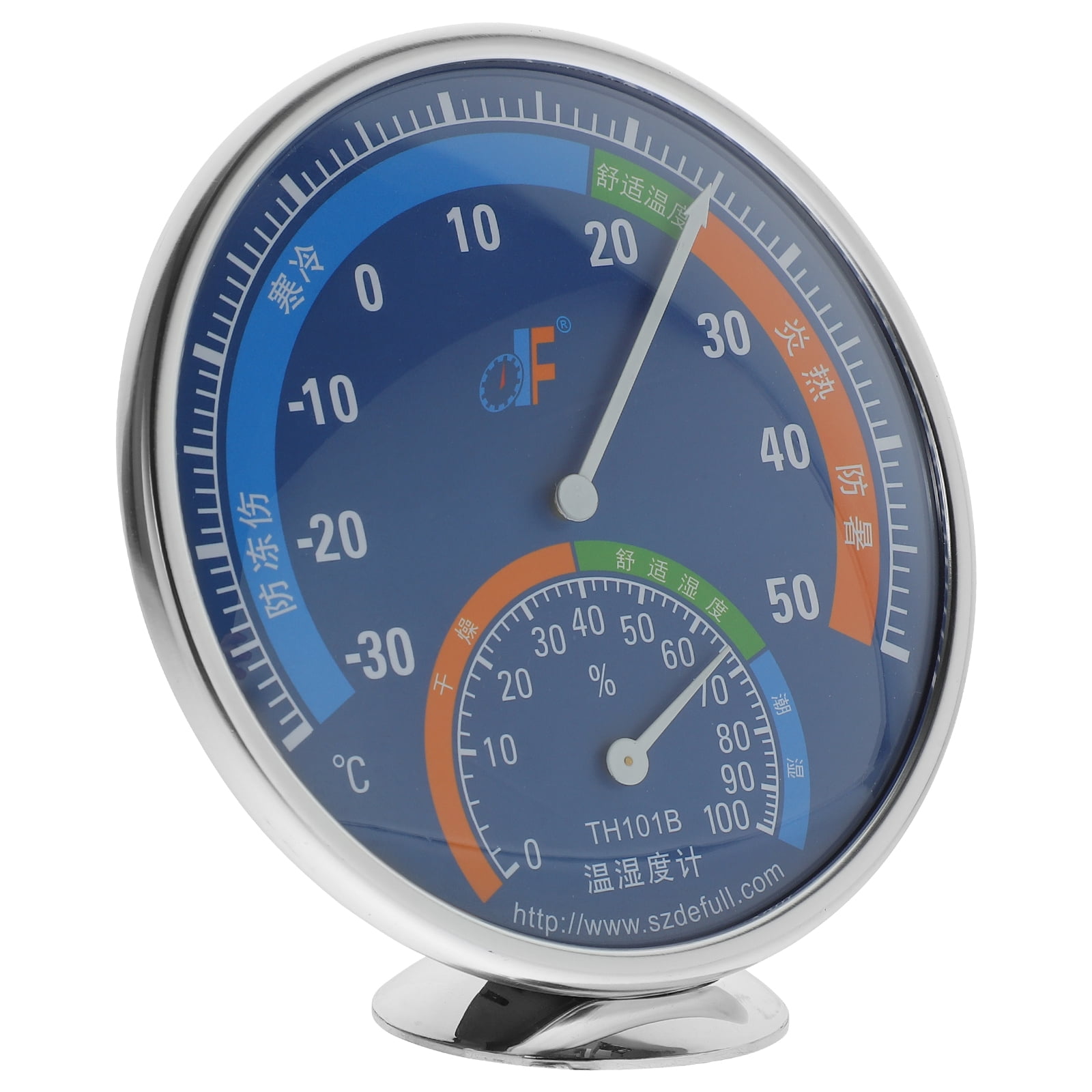 TABLZONE Indoor Thermohygrometer Temperature and Humidity Gauge ...