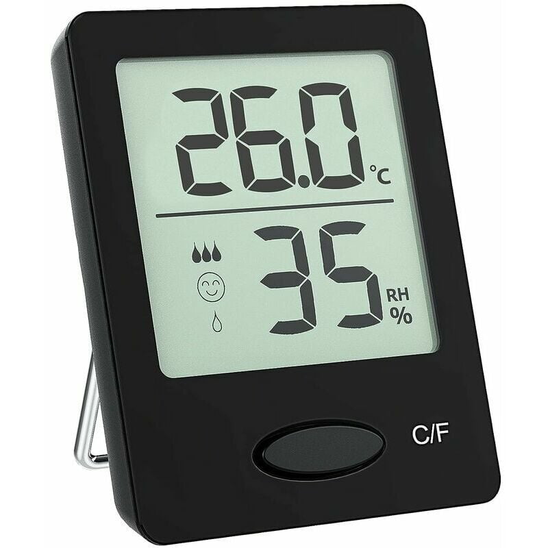 Indoor Thermometers, Portable Humidity & Temperature Monitor, Easy to ...