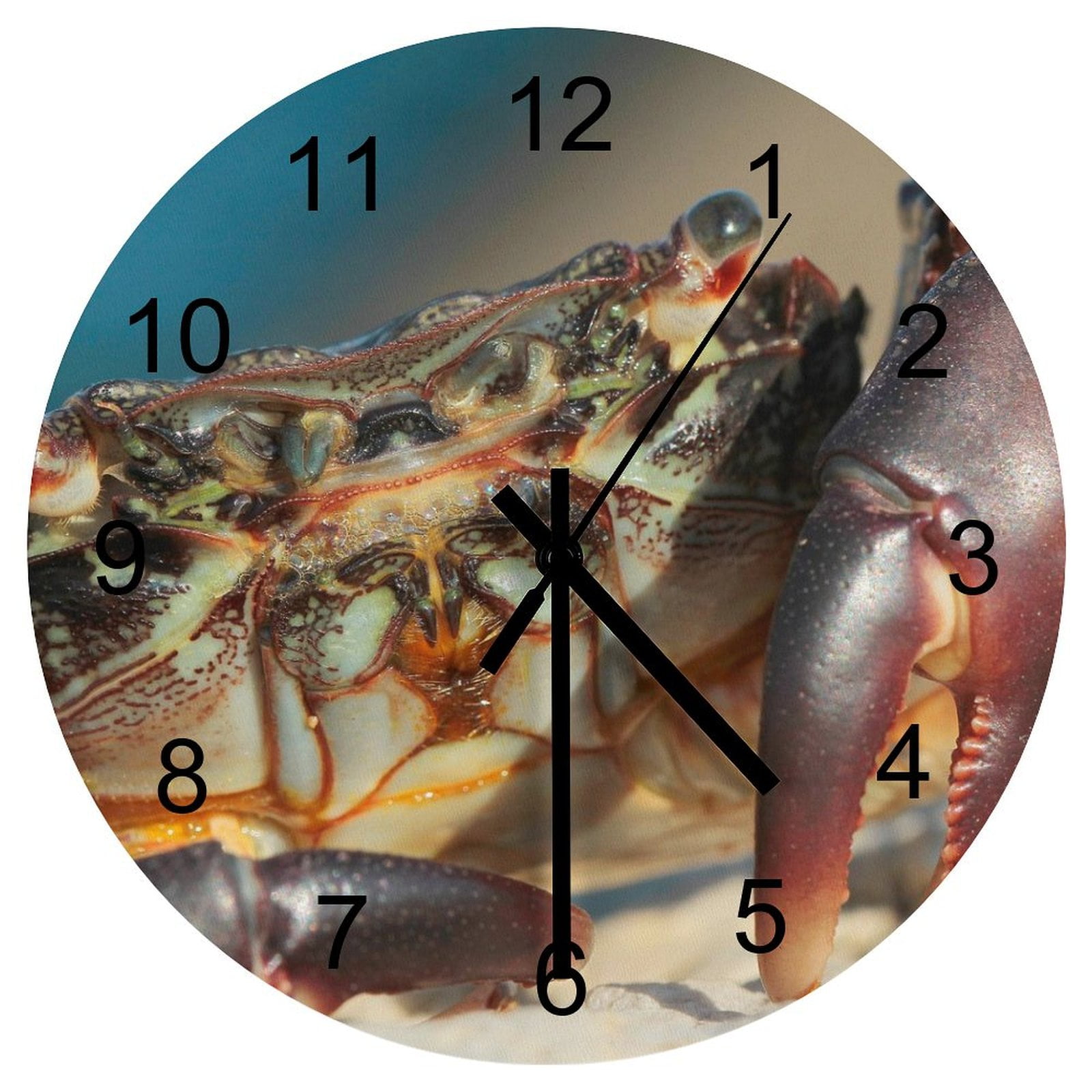 Indoor Wall Clock Fascinating underwater world Clocks 12 inch Mute ...