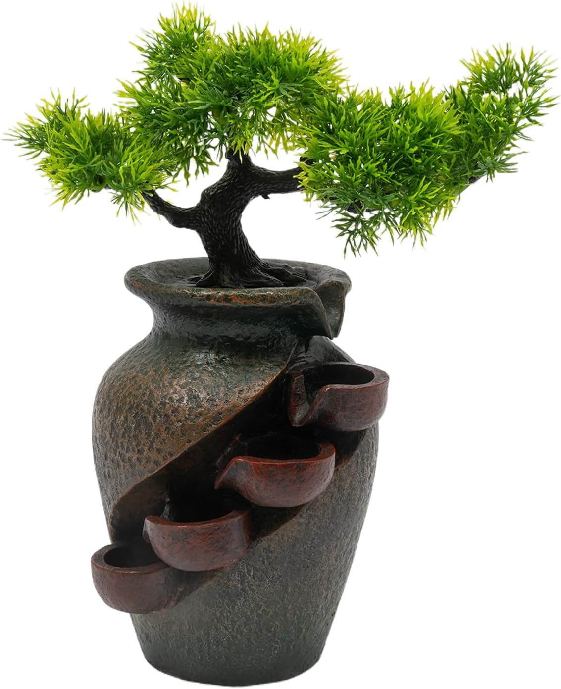 Indoor Water Fountains,Tabletop Water Fountain,4 Level Tabletop ...