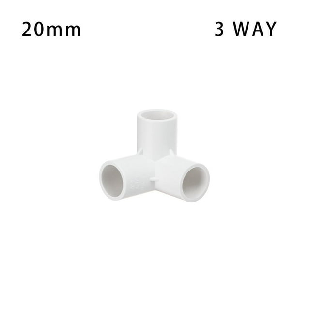 Indoor Water Pipes Stereoscopic 20mm 25mm 32mm 50mm Connector PVC Pipe ...