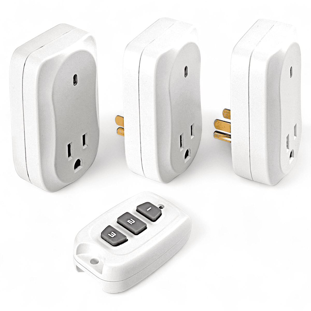 White 1875 W Plug-in Dimmers Light Dimmer Switch 1 Piece - Walmart.com
