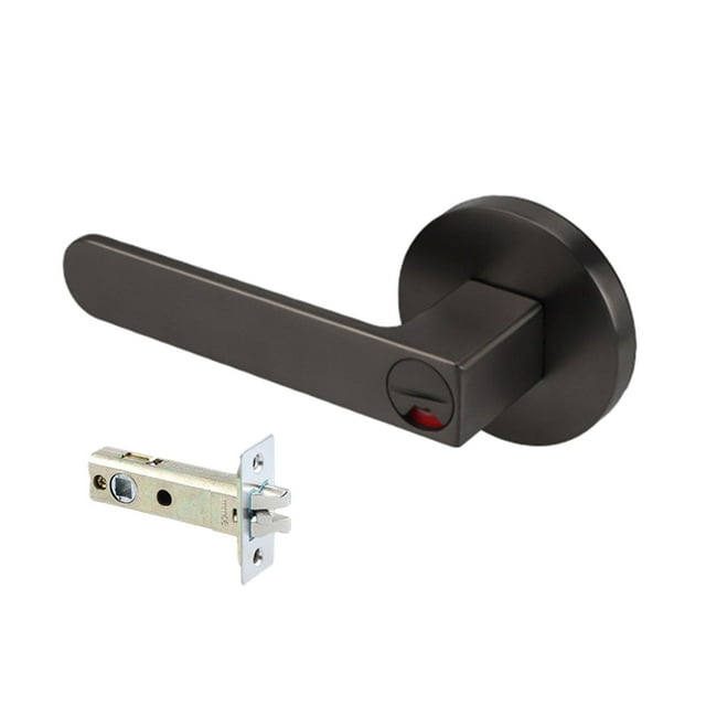 Indoor Wooden Door Indicator Lock Square with Red and Green Split Lock ...
