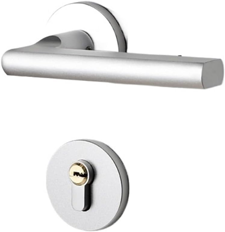 Indoor Wooden Door Lock Household Silent Mechanical Handle Lock Room ...