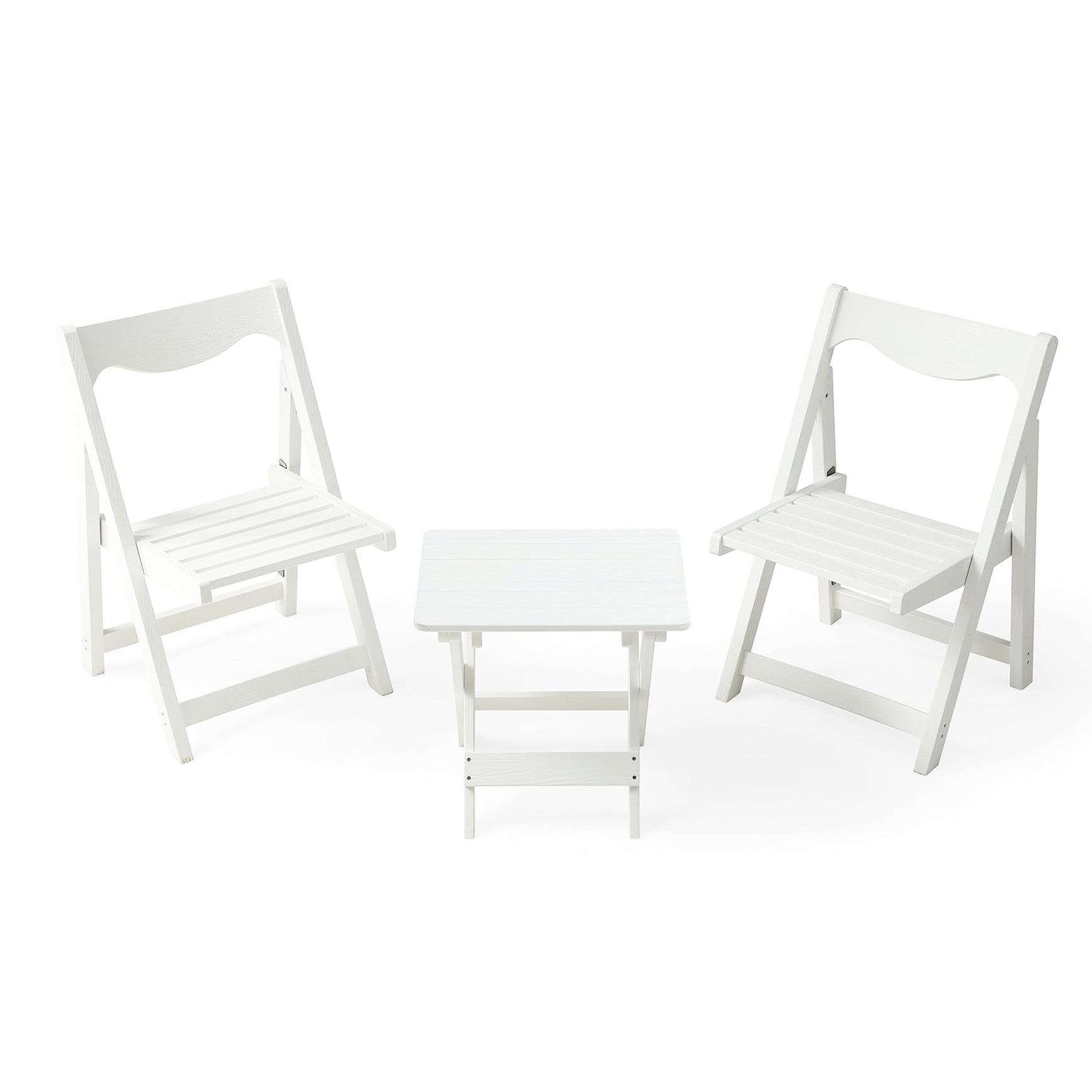 Indoor and Outdoor Seating Set / Foldable, HDPE, 55.12 lb Package ...