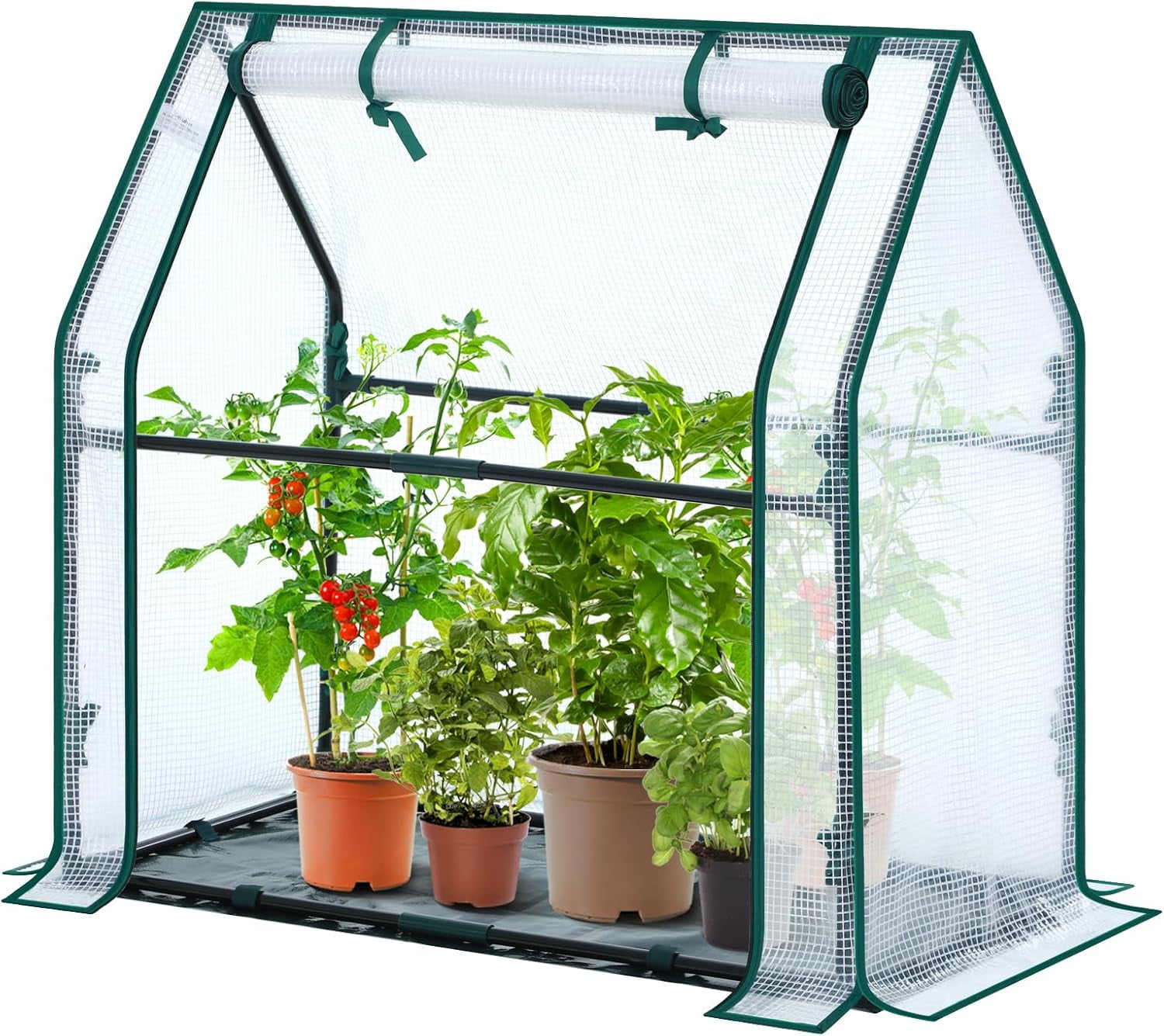 Indoor and outdoor mini greenhouse portable greenhouse with waterproof ...