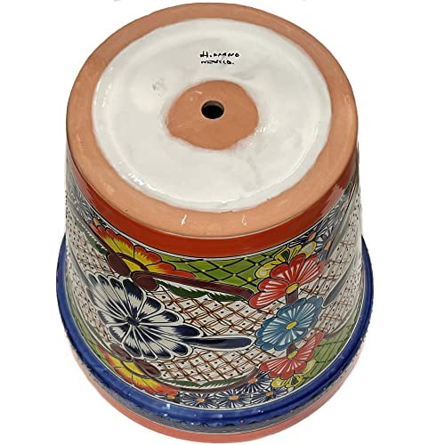 Indoors/Outdoors Medium-Sized Ayumba Mexican Colors Talavera Ceramic ...