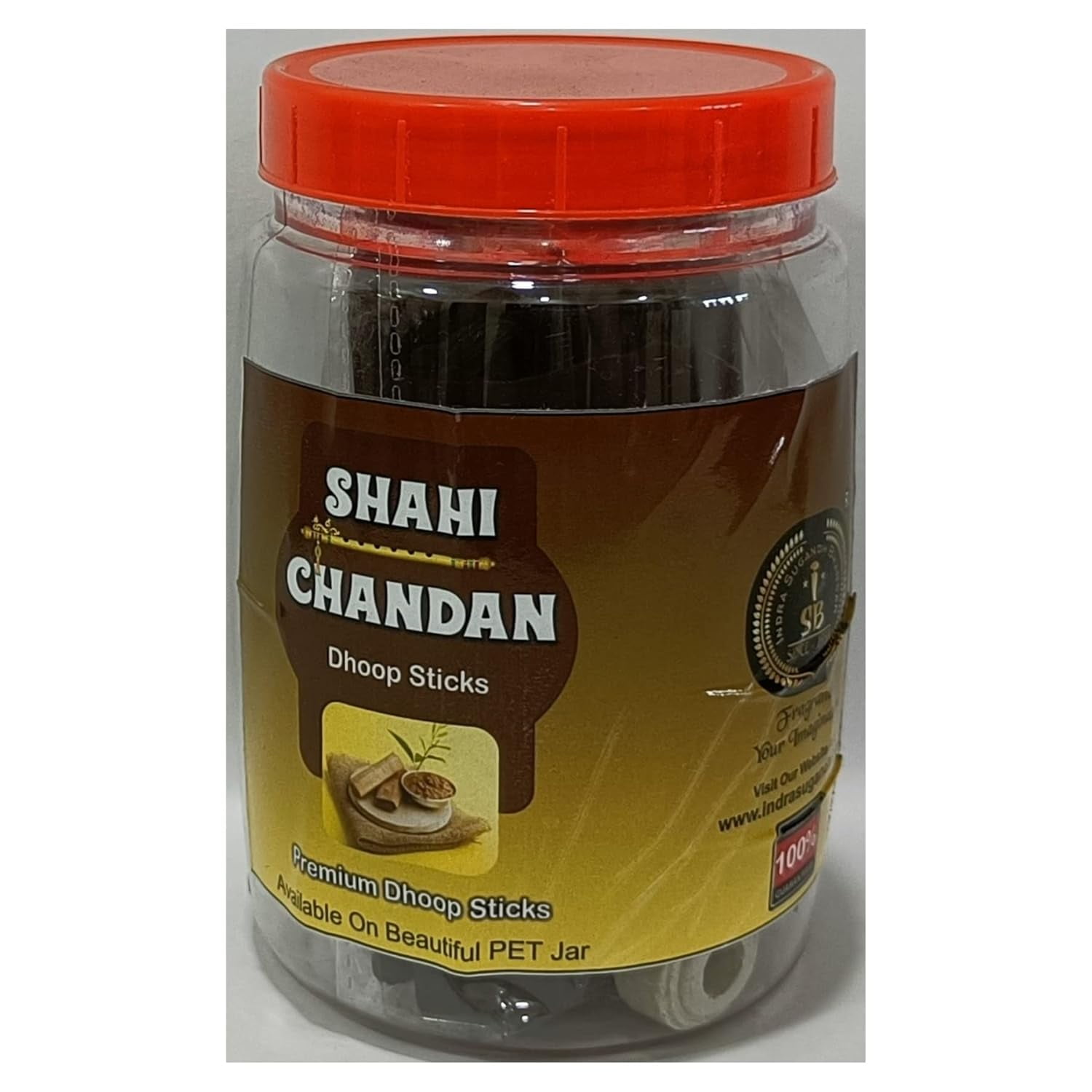 Indra Sugandh Bhandar Natural Dhoop Incense Sticks Shahi ChandanSandal ...