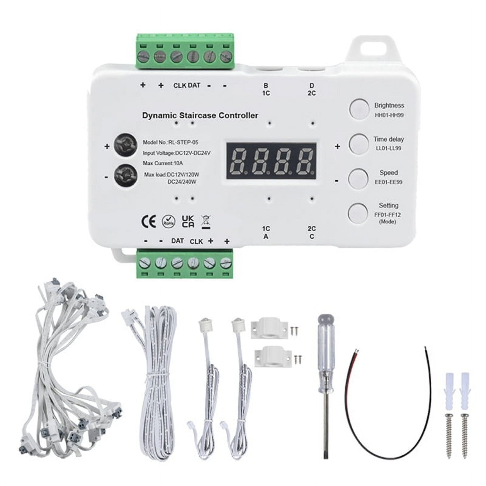 Induction Controller Automatic Staircase Light Step Lighting Controller ...