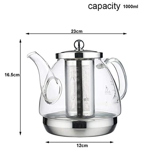 Induction Cooker Special Glass Teapot, Heat Resistant Borosilicate ...