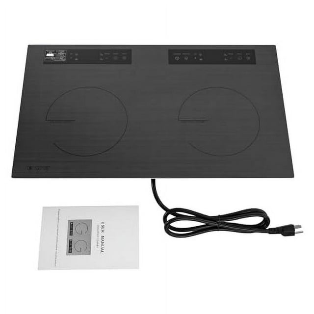 Induction Cooktop, 2000W+2000W Double Induction Cooktop Burner Electric ...