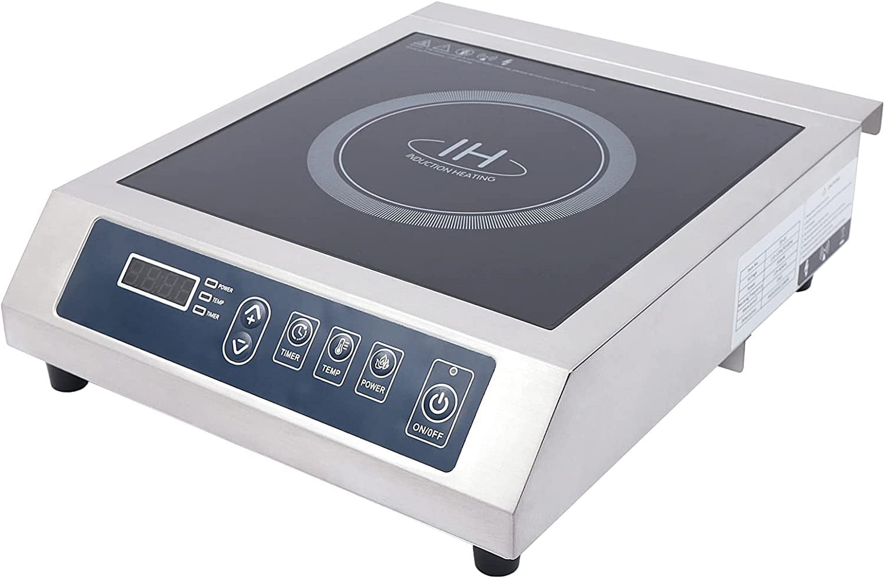 Induction Cooktop 3500W Electric Countertop Burner Hot Plate Sensor ...