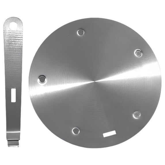 Induction Cooktop Adapter Plate, 9.4 in / 24 cm Stainless Steel Heat ...