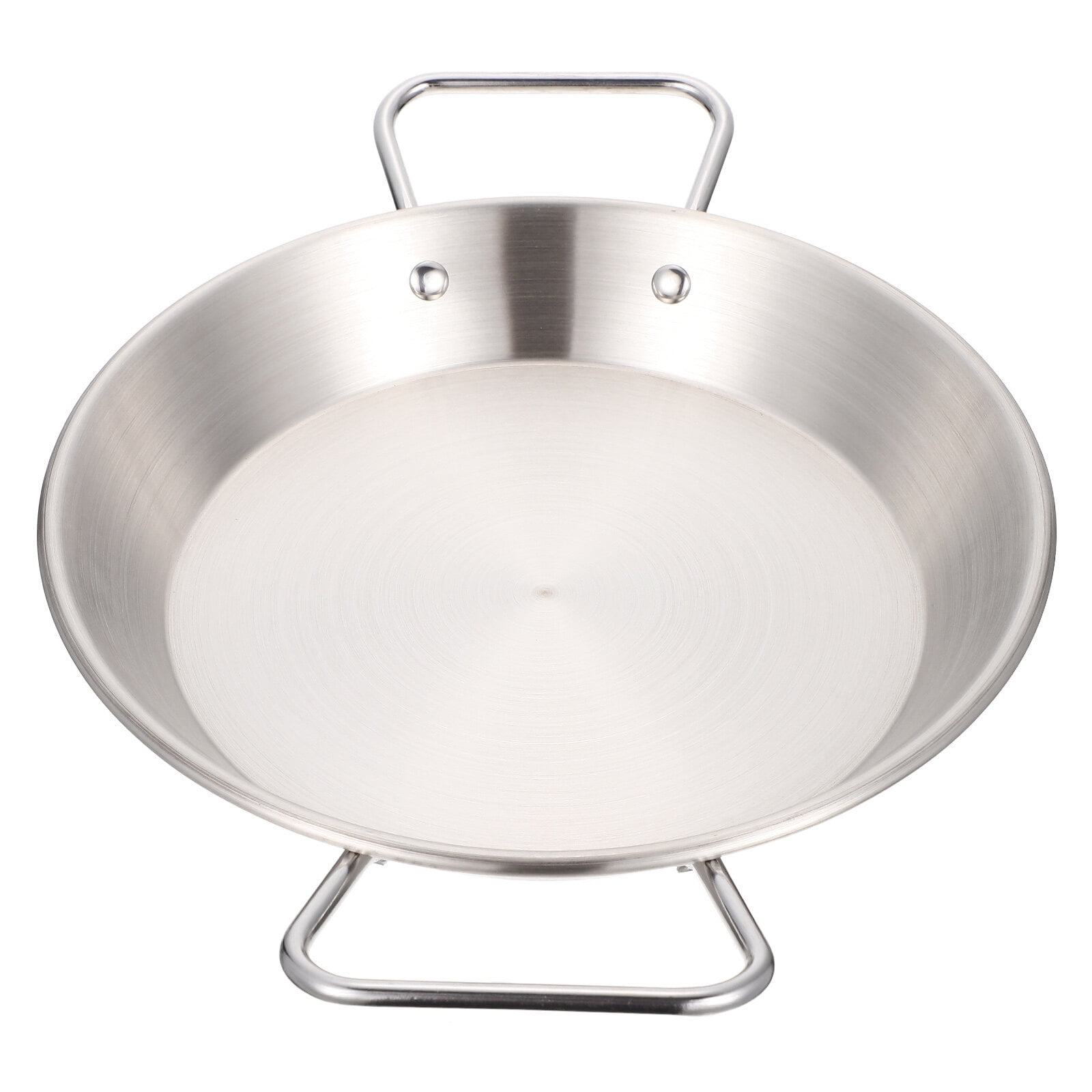 Induction Cooktop Camping Cookware Stir Fry Flat Bottom Wok Seafood ...