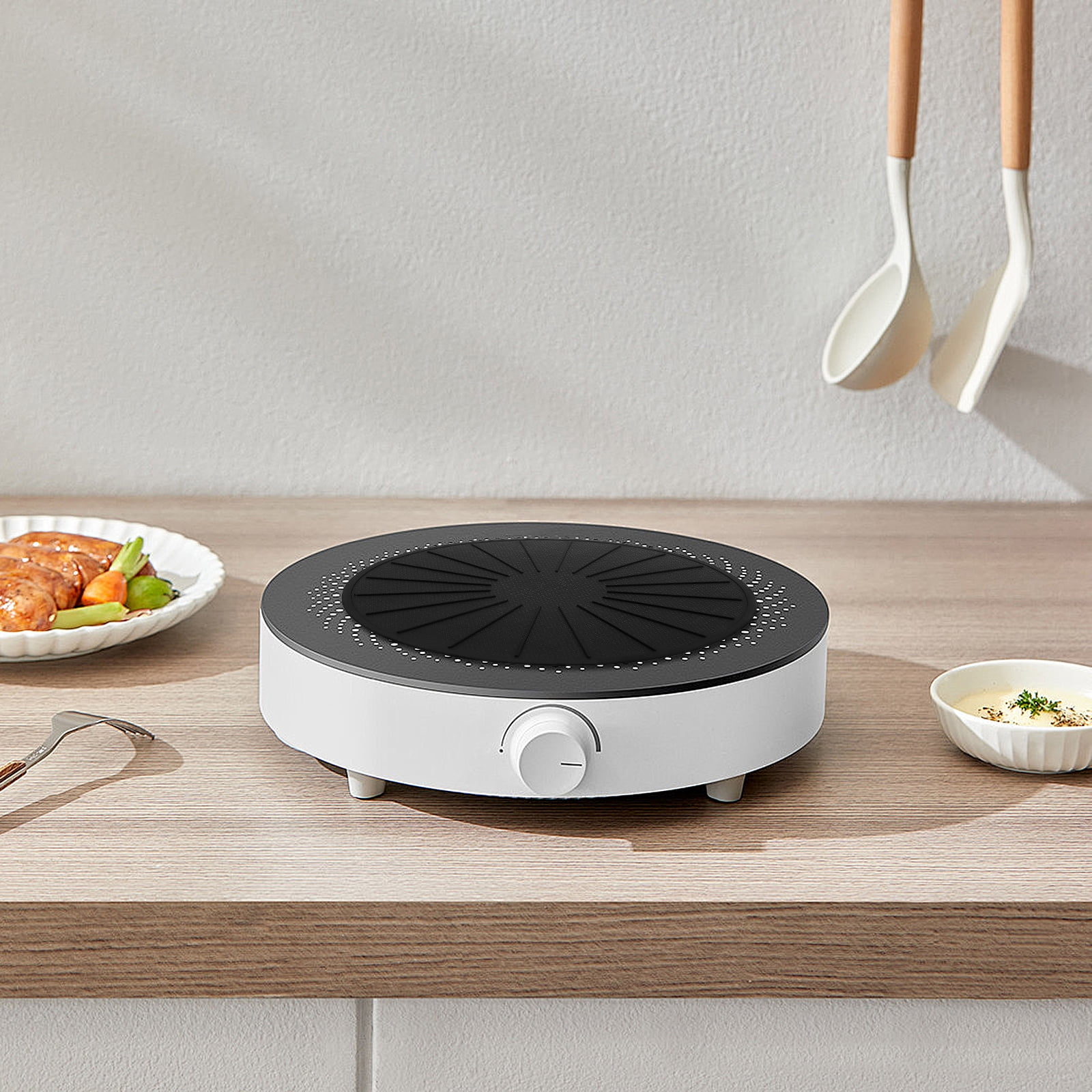 Induction Cooktop Mat 28 cm Silicone Induction Cooktop Protector ...