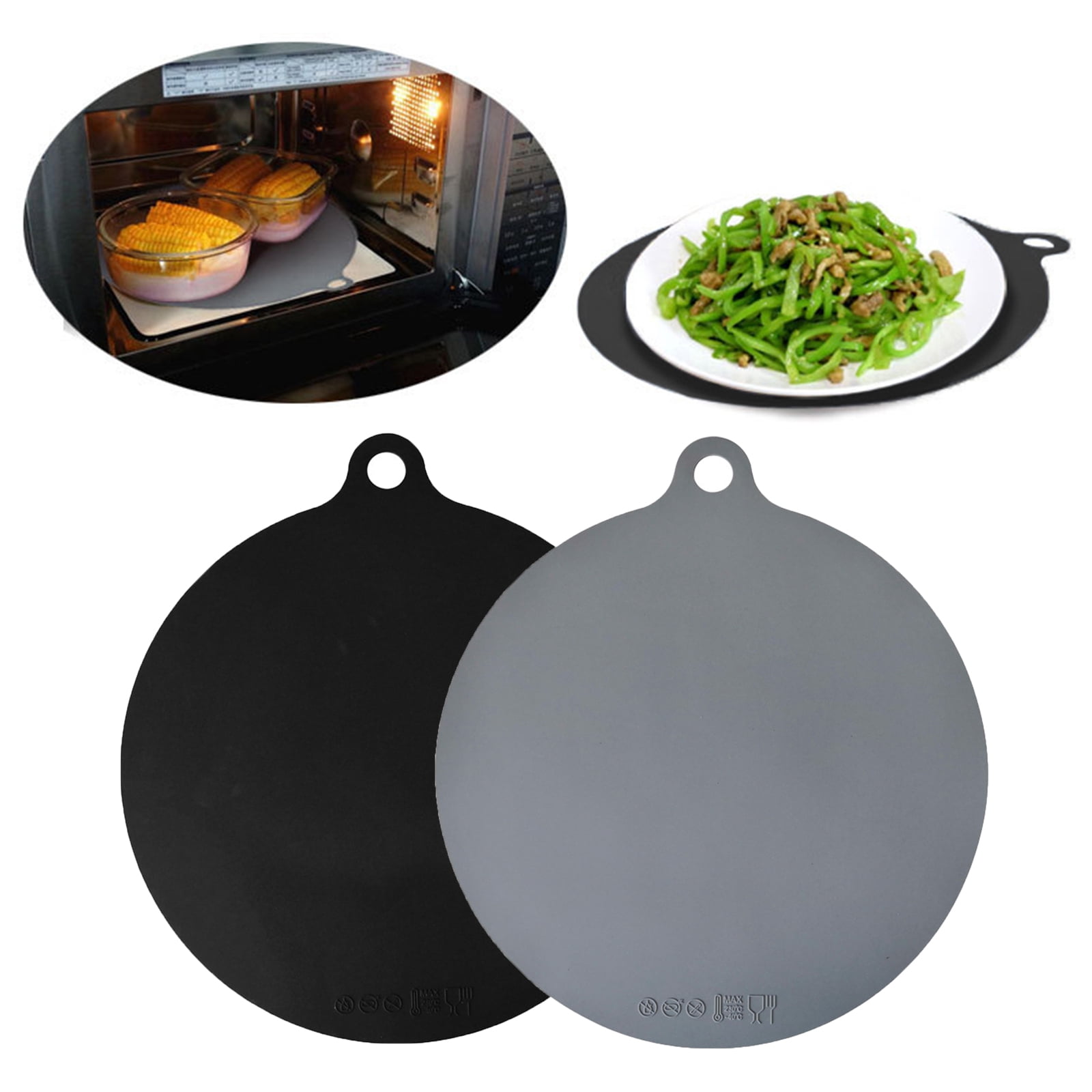 Induction Cooktop Mats Stove Cover,4pcs Magnetic Fiberglass Silicone ...