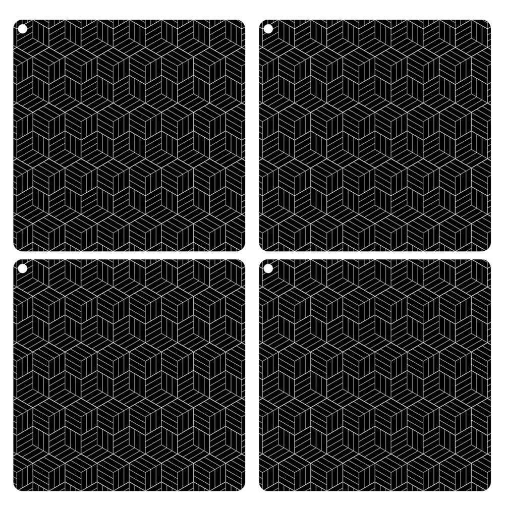 Induction Cooktop Protector Mat - Glass Fiber Silicone Pad, Oil ...