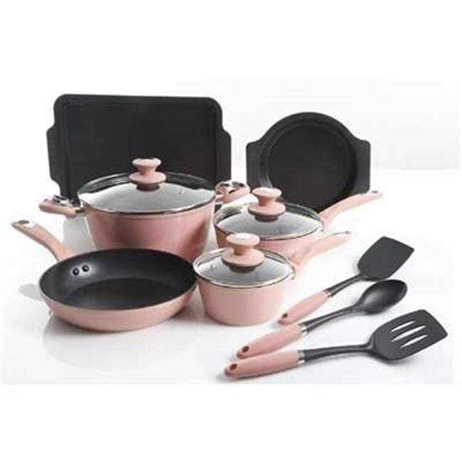 Induction Cookware, Rose - 12 Piece - Walmart.com