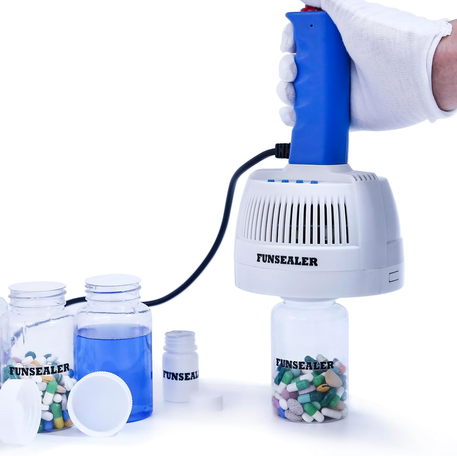 Induction Heat Sealer Bottle Cap Sealing Machine For Plastic Glass ...