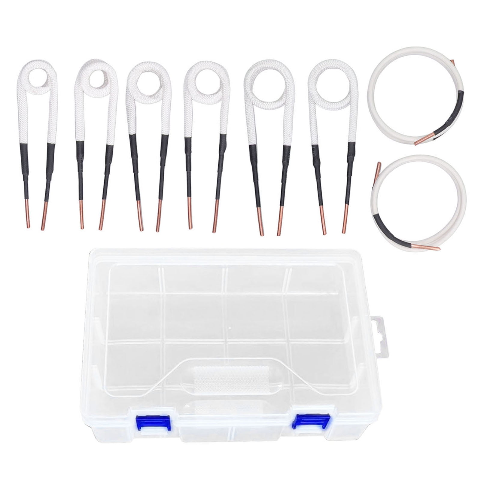 Induction Heater Coil Kit 3.0mm Brass Core, 4 Types Set for Easy Bolt ...