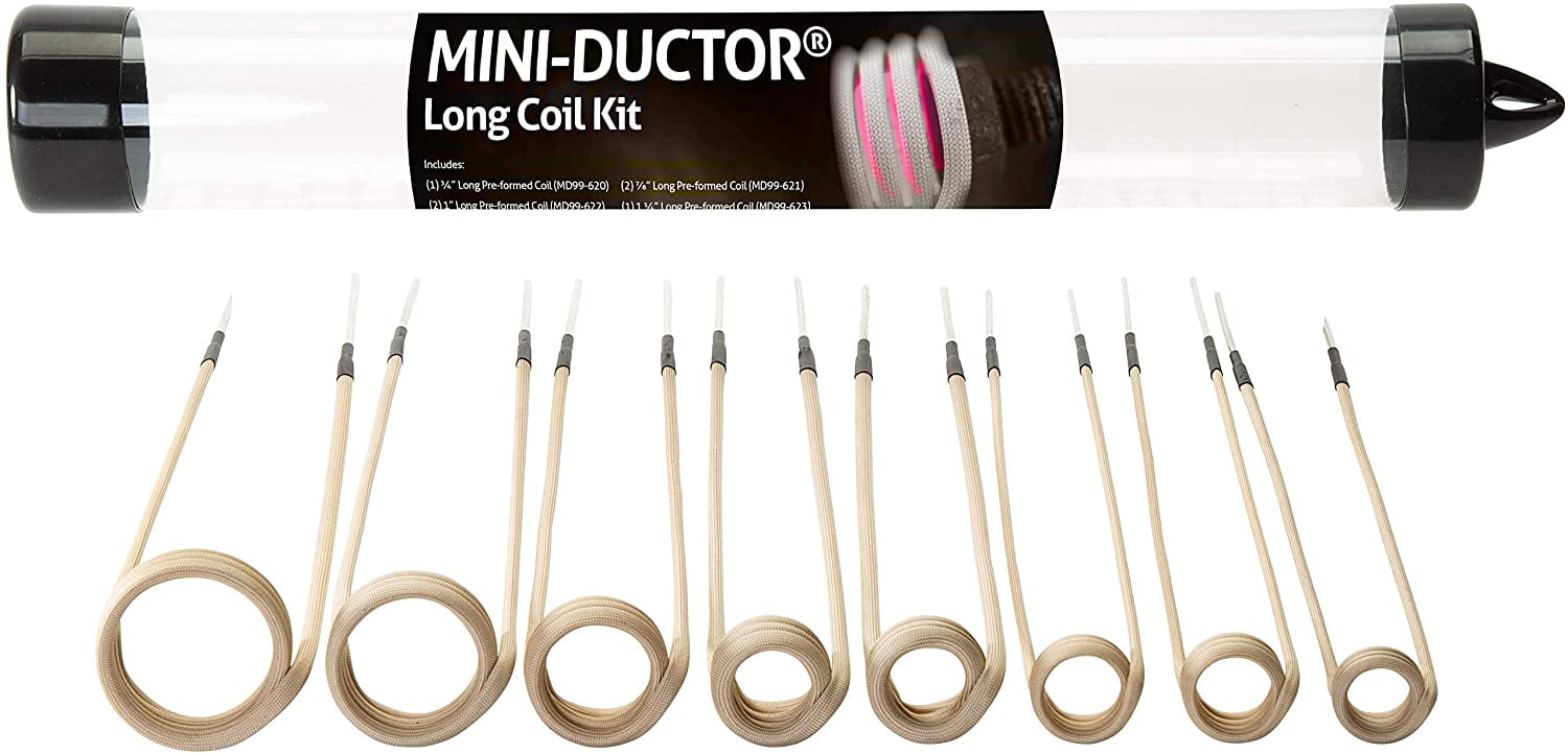 Induction Innovation- Mini-Ductor 8-Piece Long Coil Kit-Release Seized ...