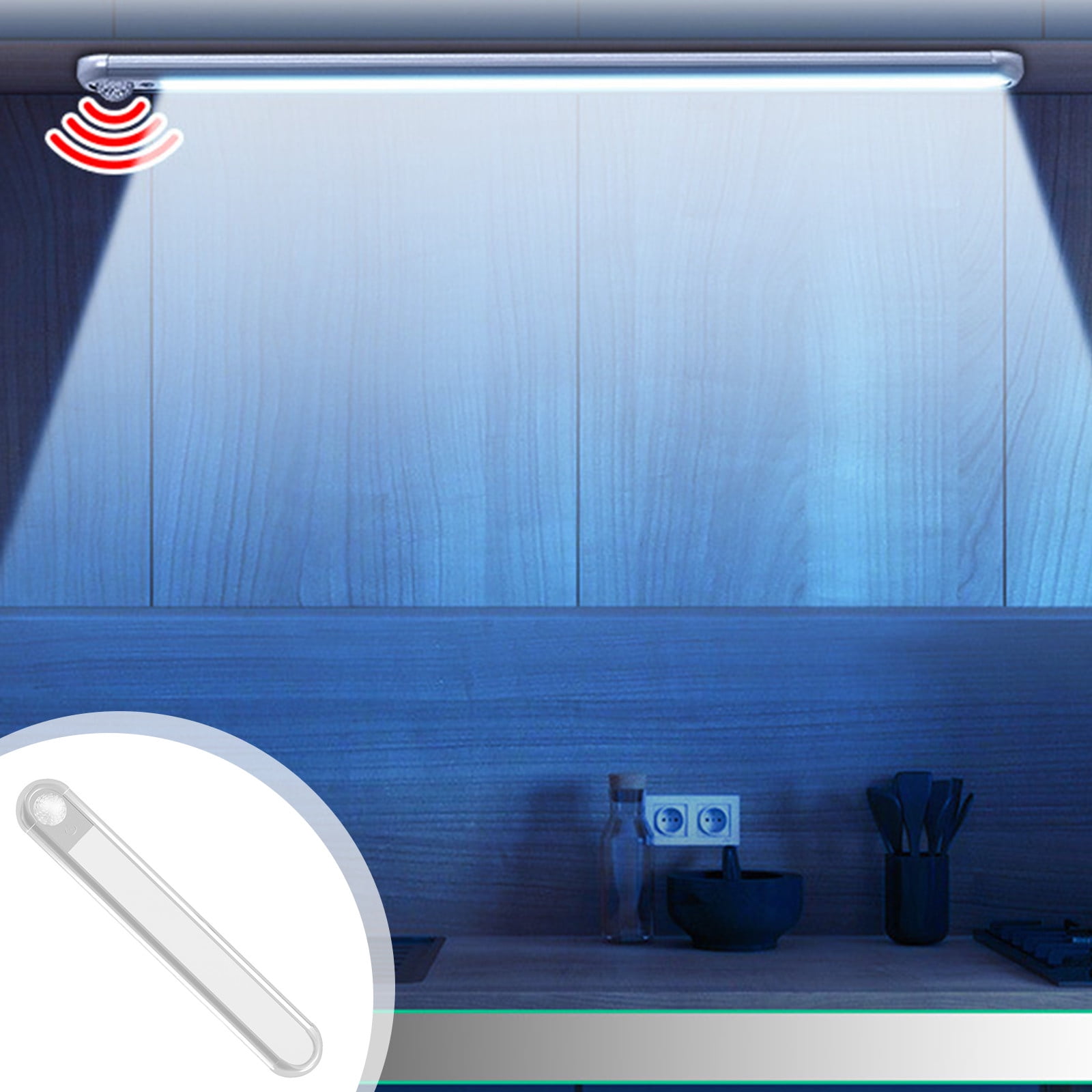 Induction Light Night Cabinet, Magnetic Suction Bedside Light, Smart ...