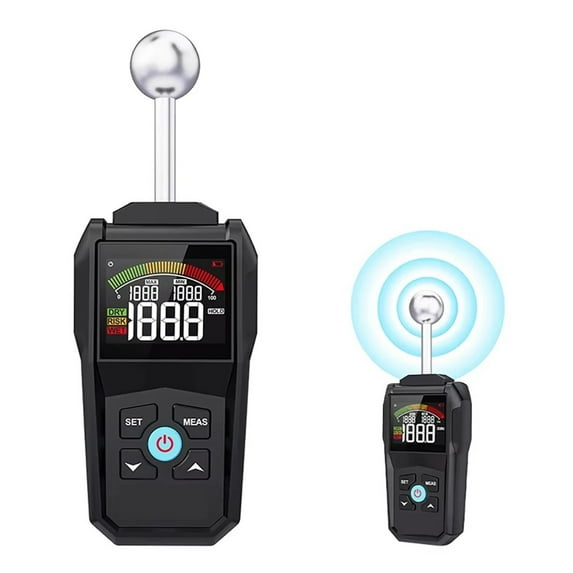 Inductive Moisture Meter for Wall Timber Damp Detector Full Angle ...