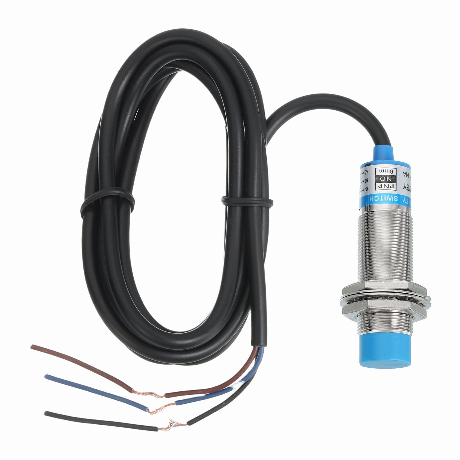 Inductive Proximity Sensor,PNP NO M18 DC 6-36V 300mA Proximity Switch - Walmart.com