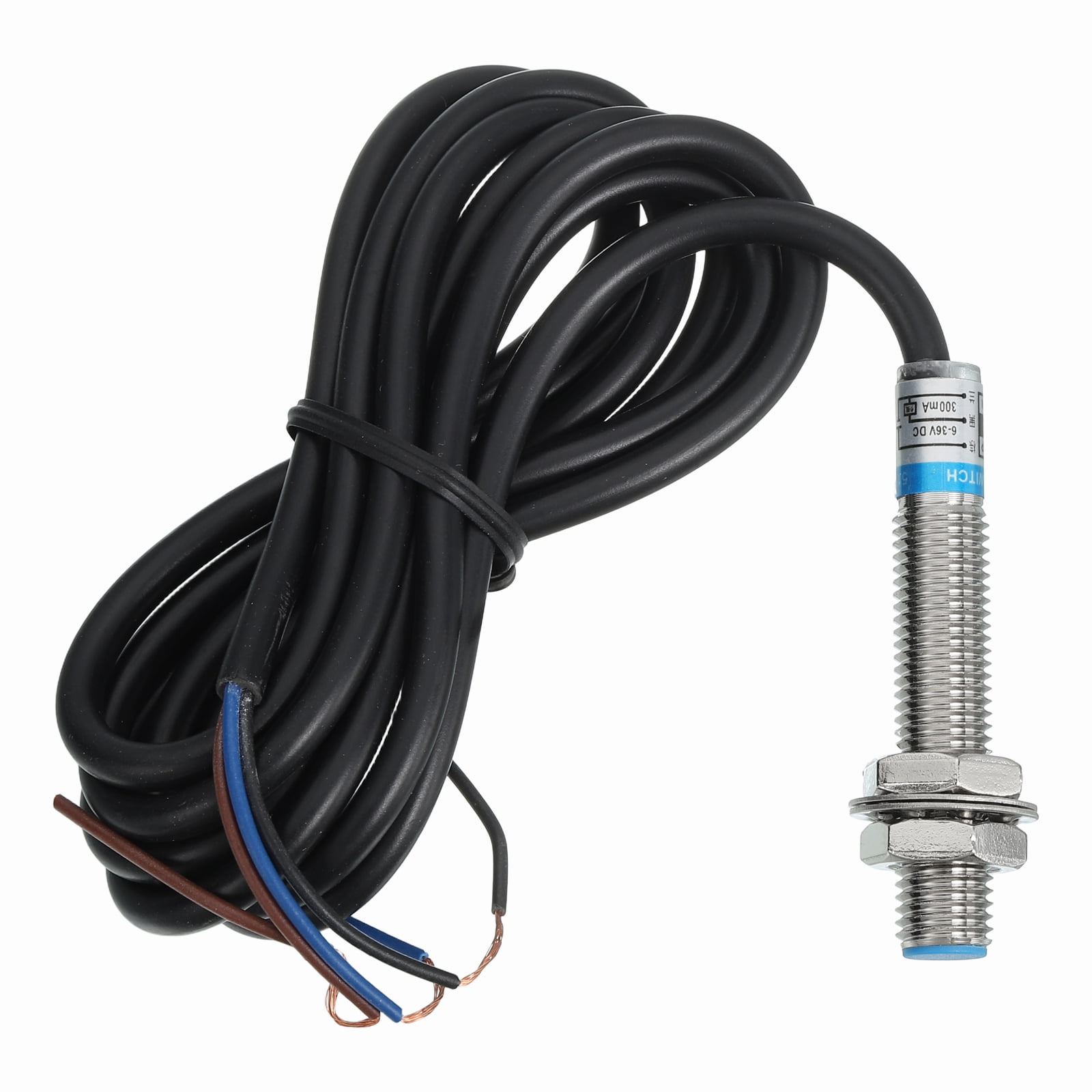 Inductive Proximity Sensors,PNP NO M8 DC 6-36V 300mA Proximity Switch - Walmart.com