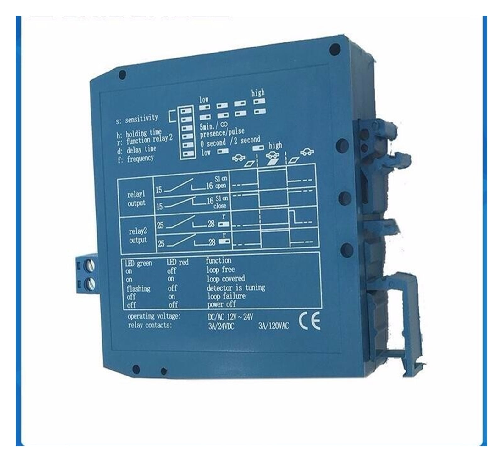 Inductive Vehicle Loop Detector Sensor, Barrier Gate Opener Vehicle ...