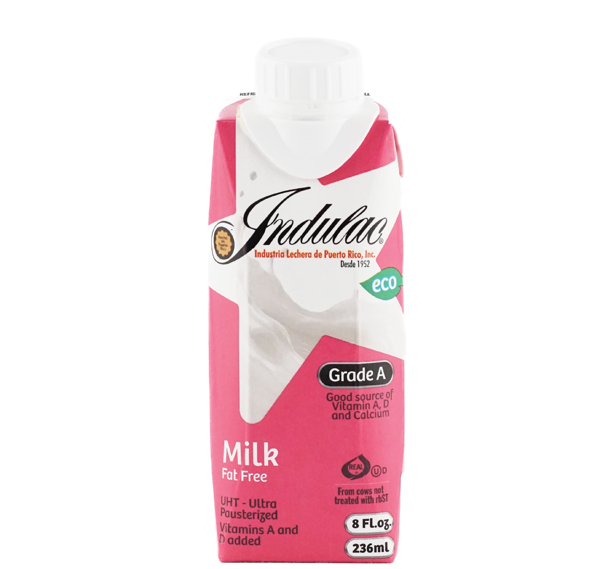 Indulac UHT Skimmed Milk 8oz Can - Walmart.com