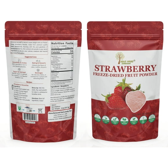 Freeze Dried Strawberry Powder