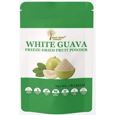 Indus Farms Superfoods Pink Guava Fruit Powder, 100% Natural, GMO-Free ...