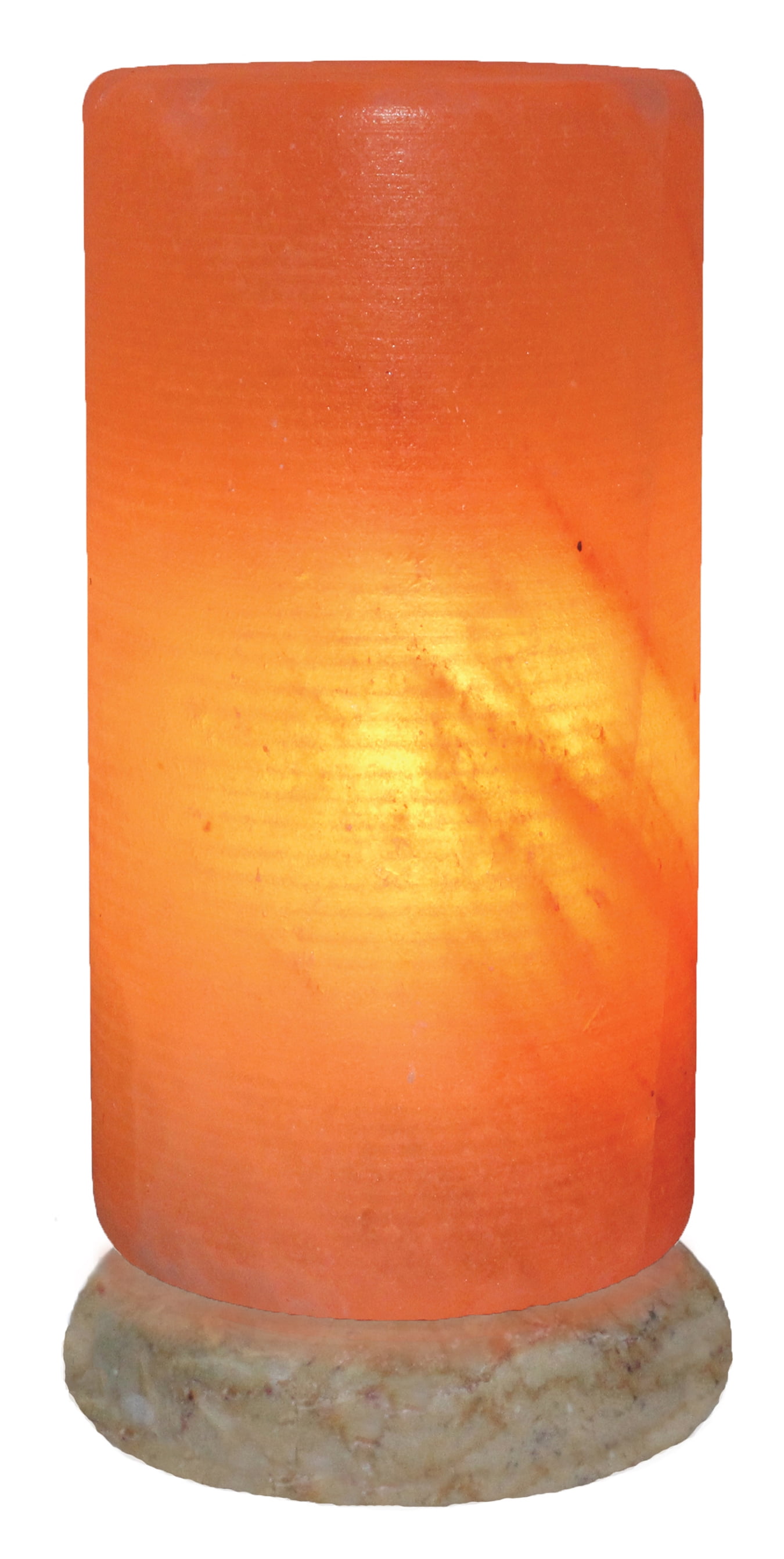 IndusClassic LGM-05 Cylinder Shape Himalayan Crystal Rock Salt Lamp ...