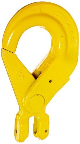 Indusco 47400847 Grade 80 Drop Forged Steel Clevis Self-Locking Hook ...