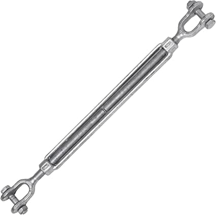 Indusco 93900296 Hot Dipped Drop Forged Galvanized Steel Jaw and Jaw ...