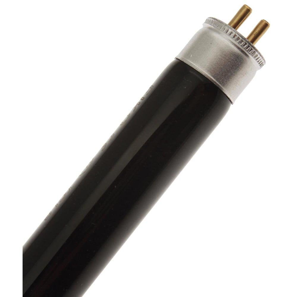 Industrail Performance F8T5/BLB, T5 Glass Size, 12" Length, Black Light ...