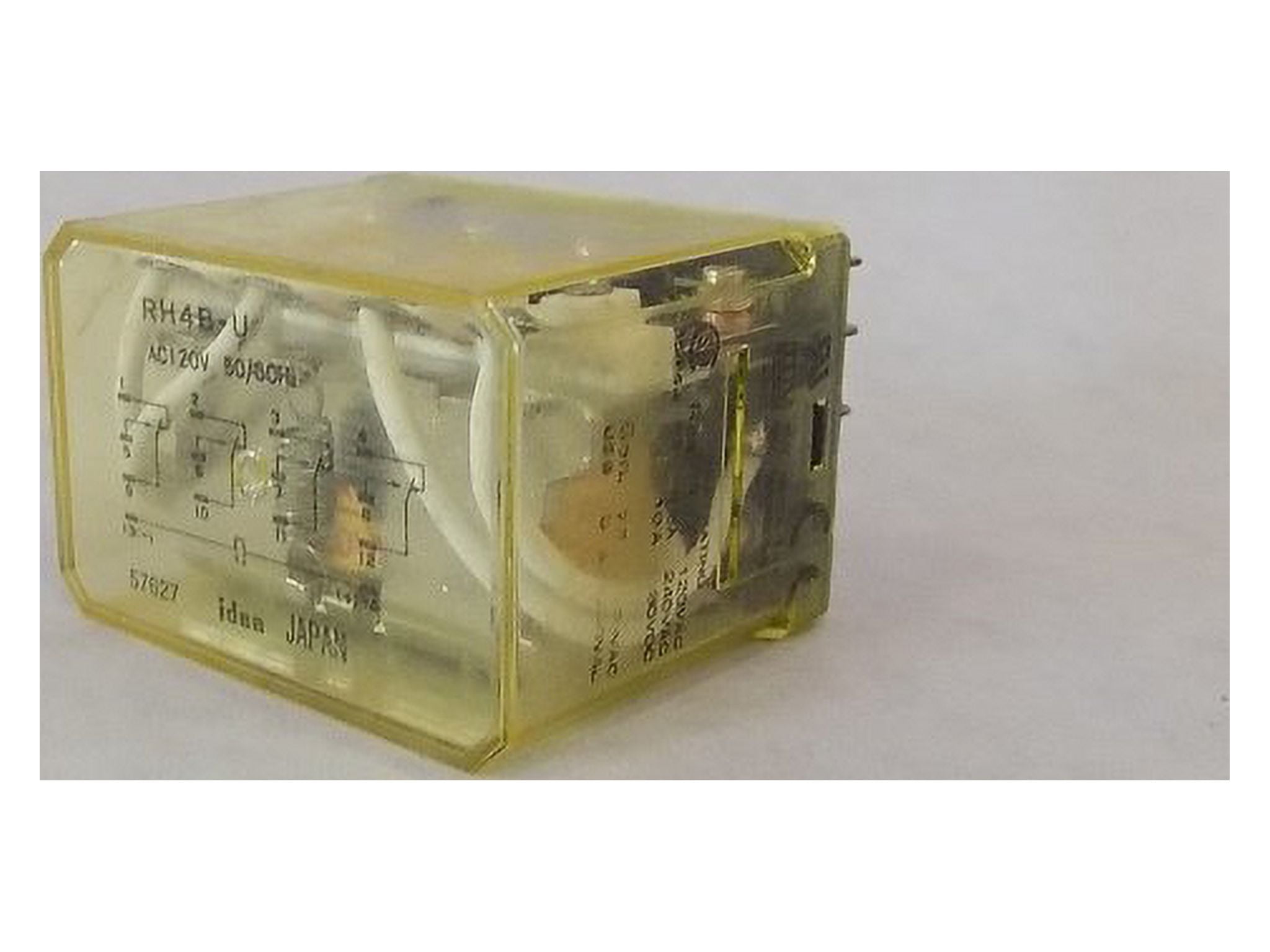 RH Series, 120 VAC Coil Voltage, Blade TERMINALS, 4PDT Contact, Compact ...