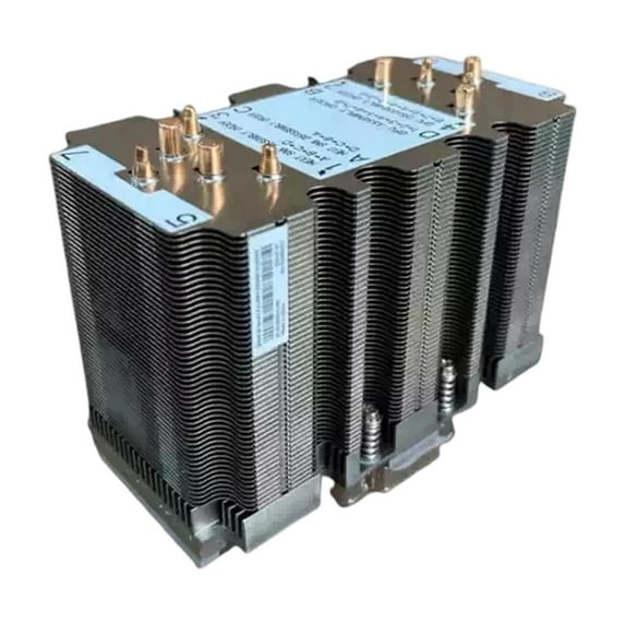 Industrial 10 Tube Coppered Heatsink For Highly Density Computing GPUs ...